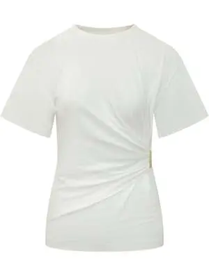 Pinko Nodo Detail T-shirt - Bianco