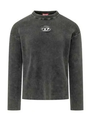 DIESEL® K Darren D Crewneck Sweater - Nero