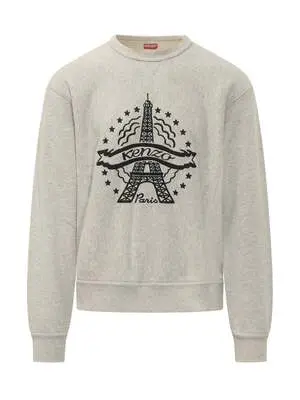 Kenzo Eiffel Tower Sweatshirt - Grey