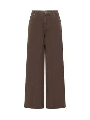 Pinko Tailored Wide-leg Trousers With Pockets