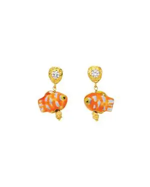 AMBER SCEATS Azurefin Earrings