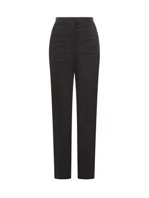 BOSS High-waist Classic Wool Trousers