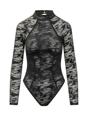 DIESEL® Mini Bodysuit With Unique Detailing