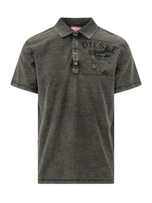 DIESEL® Classic Polo Shirt - Nero