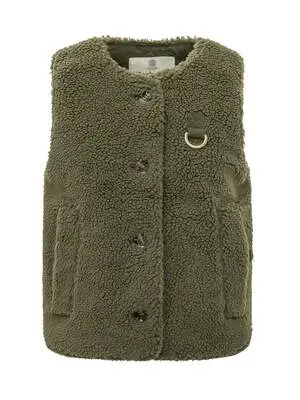 Barbour Bowes Fleece Gilet - Olive