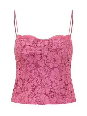 Pinko Lace Bustier Top