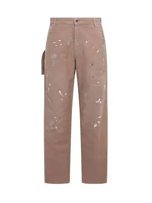 DARKPARK Versatile Cotton Trousers - Beige