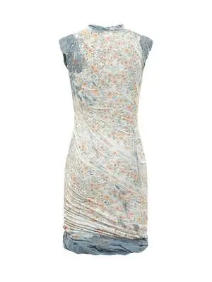 DIESEL® Artistic Print Mini Suit Dress