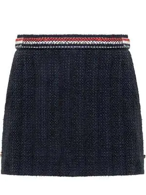 Thom Browne Tweed Mini Skirt