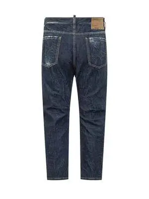 Dsquared2 Stylish High-waisted Jeans - Denim