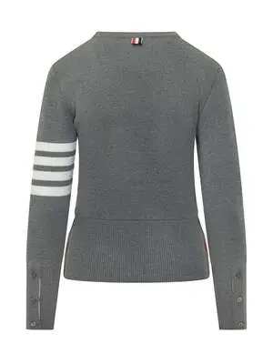 Thom Browne Quattro Details Pullover Knitwear Medium