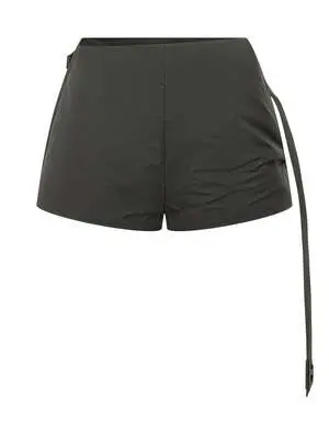 DIESEL® Draped Tie Detailed Mini Shorts