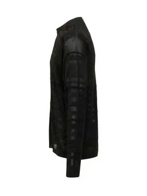 LANEUS Textured Knitwear Sweater For Spring/summer - Nero