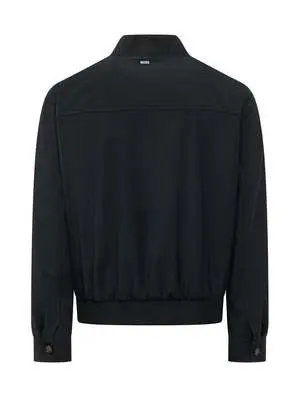 BOSS Combo Zip Front Bomber Jacket