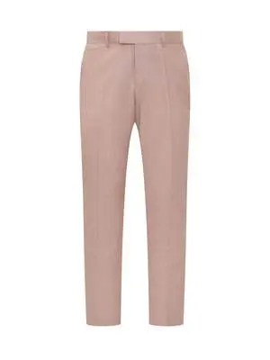 BOSS Front Closure Trousers - Lightpastelpink