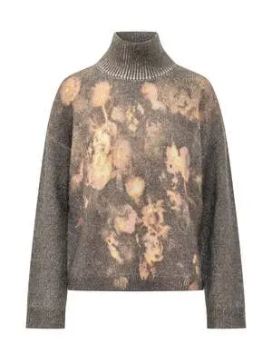 DIESEL® Jacquard Knit Sweater - Nero Multi