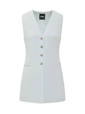 BOSS Mini Gilet With Buttons And Pockets