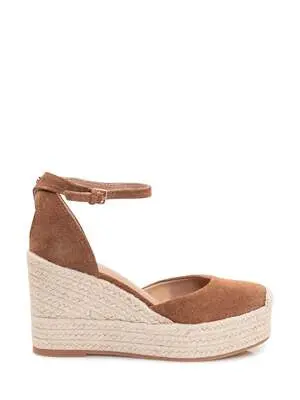 BOSS Elevated Heeled Sandals - Medium Brown