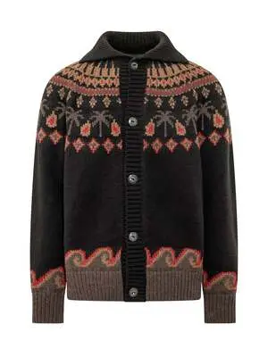 Alanui Sweet Winter Jacket - Black Brown