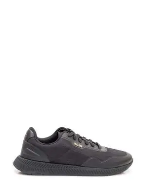 BOSS Boss Titanium Sneakers With Insert Design Black
