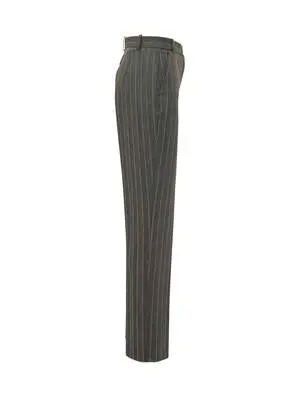 Pinko Pleione Mixed-fabric Tailored Trousers