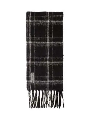 Our Legacy Estate Scarf - Black Fuzzy