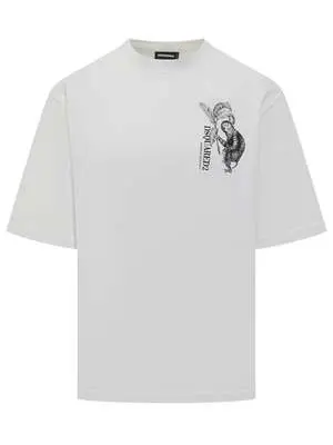Dsquared2 Oversized Stampaint T-shirt