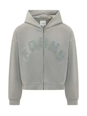 FOUND Logo Zip-up Hooded Sweatshirt
