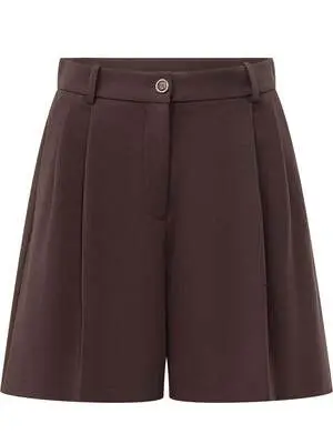 Pinko Textured Shorts For Women