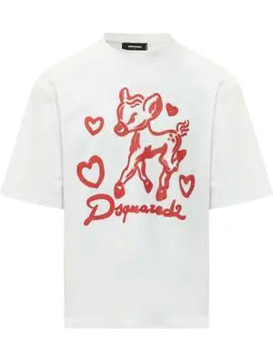 Dsquared2 DSQUARED2 Loose Fit Tee White
