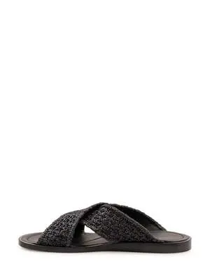 Dolce & Gabbana Raffia Detail Sandal