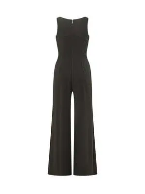 Calvin Klein Sleeveless Wide Leg Jumpsuit