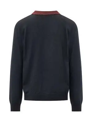 Dsquared2 Wool Cardigan - Navy Blue