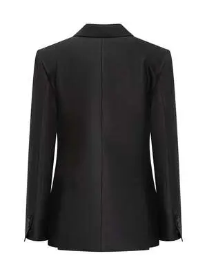 Dsquared2 Virgin Wool And Silk Tailored Jacket