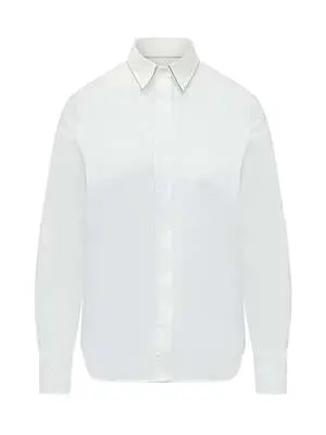 Brunello Cucinelli Long Sleeve Classic Fit Shirt