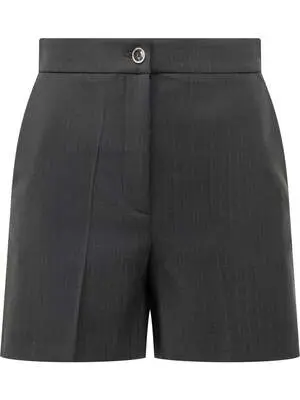 Pinko Wool Tailored Shorts