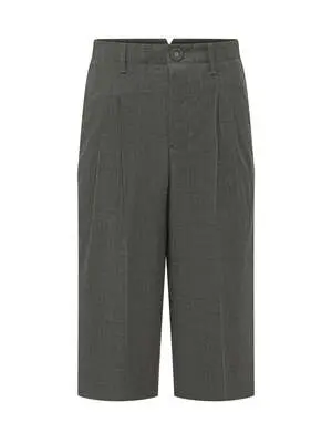 AMI Paris Carrot Shorts - Gris Carbone