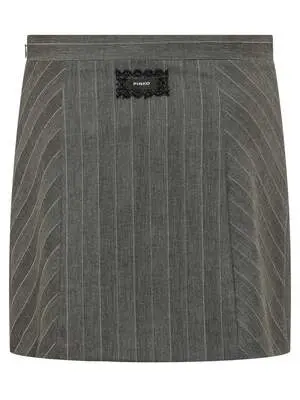 Pinko Mini Skirt With Tailored Fit
