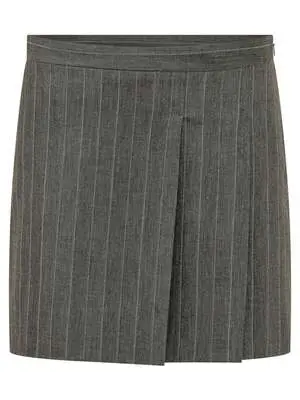 Pinko Tailored Mini Skirt Mult.grigio Rosa