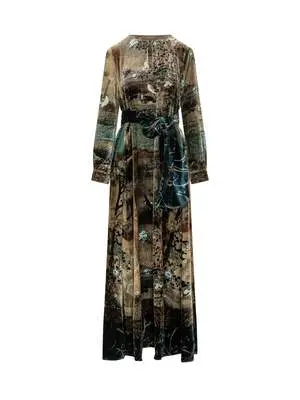 PIERRE-LOUIS MASCIA Textured Silk-blend Slip Dress