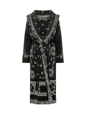 Alanui Bandana Jacquard Jacket - Black Multi