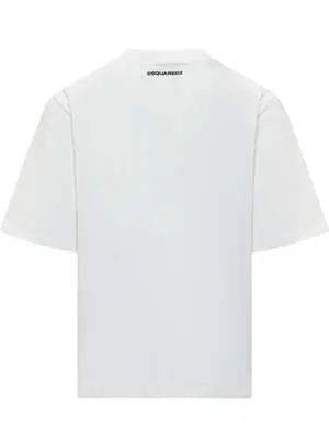 Dsquared2 Loose Fit T-shirt With Statement Logo