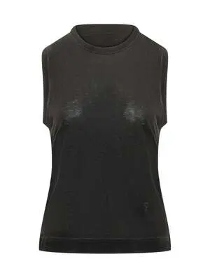AMI Paris Classic Giro Neck Tank Top