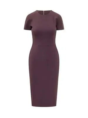 Victoria Beckham Midi Dress - Fig