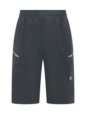 Moose Knuckles Bermuda Cargo Shorts With Zip Pocket