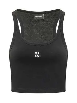Dsquared2 Mini Logo Tank Top - Nero