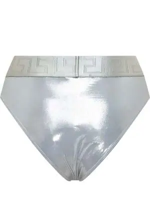 Versace Metallic Mini Slip Bikini