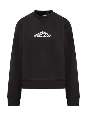 DSQUARED2 ICON COLLECTION Icon Collection Sweatshirt With Logo - Black