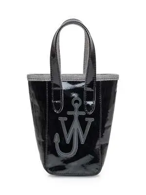 JW Anderson Mini Belt Tote Bag - Black