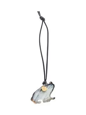 JW Anderson Frog Keychain - Dark Brown